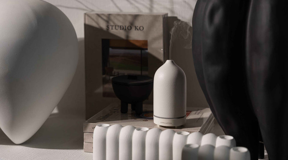 LUNA WHITE | Appellation Stone Essential Oil Diffuser