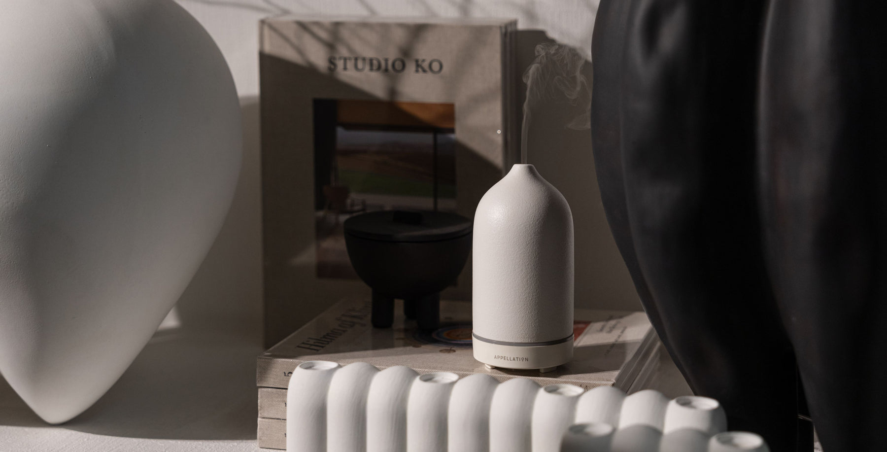 LUNA WHITE | Appellation Stone Essential Oil Diffuser